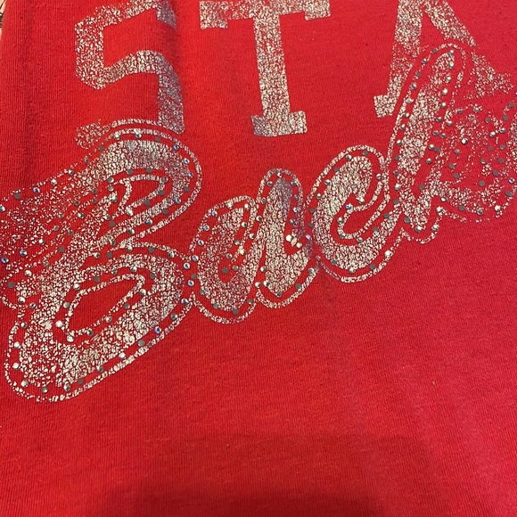 Tops | The Ohio State University Blingy Tshirt Womens Large Rhinestone ...